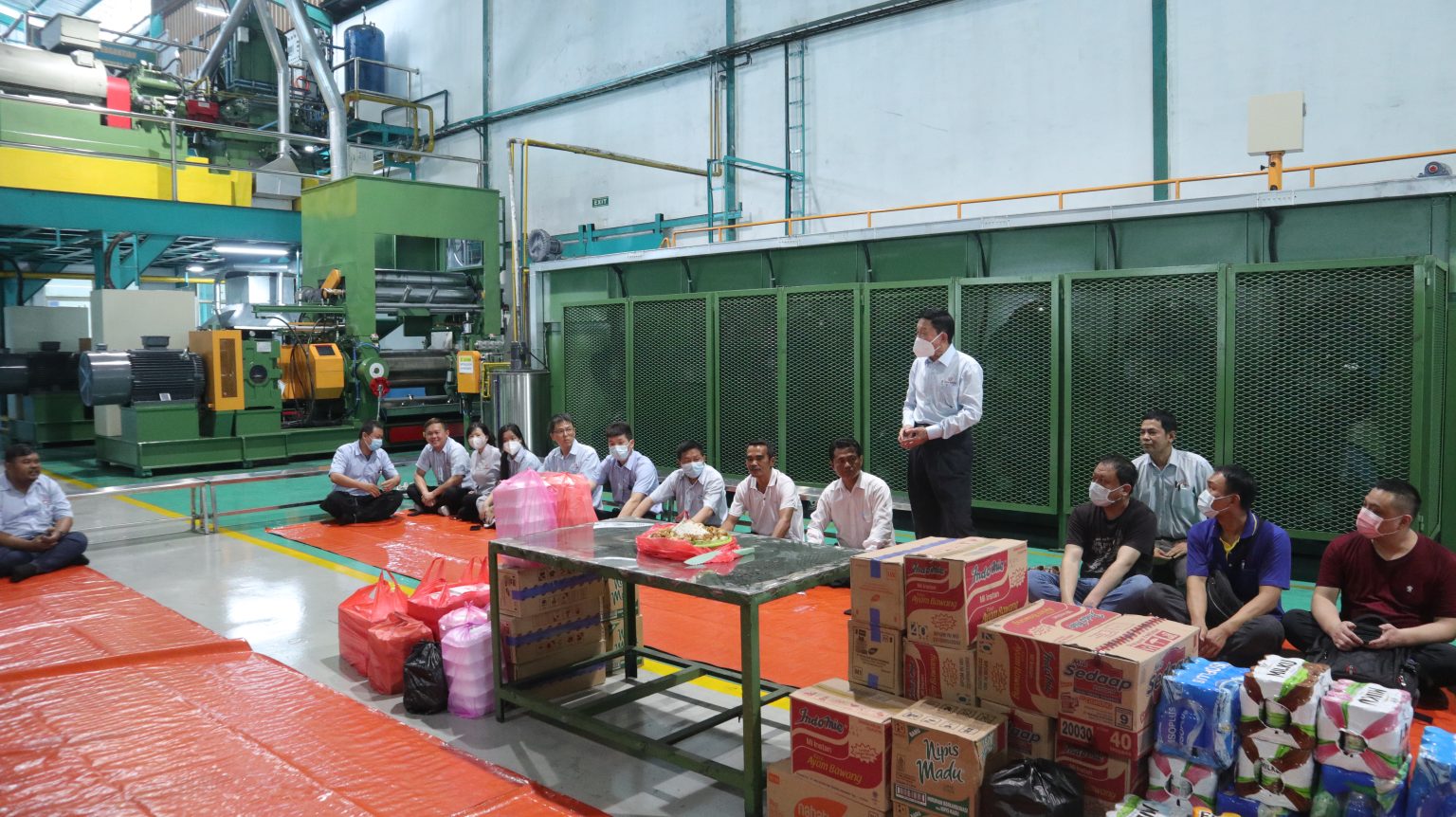 New Mixer Machine Inauguration at PT. LUHAI INDUSTRIAL – PT. LUHAI ...